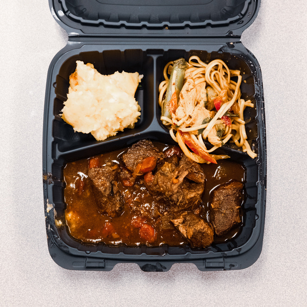 CONT MFPP HINGE 9X9 3-C BLK VENTED 595134 – Best In Town Chicken ...