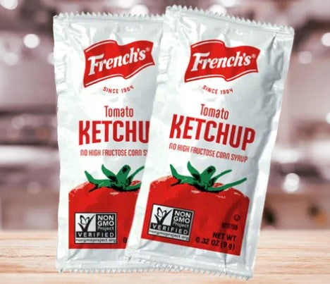 KETCHUP PACKET 9 GRAM (.32OZ) PC – Best In Town Chicken - Wholesale Chicken