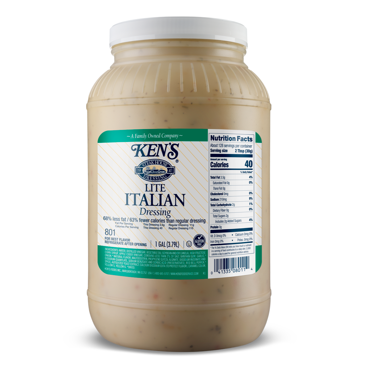 DRESSING ITALIAN LITE – Best In Town Chicken - Wholesale Chicken